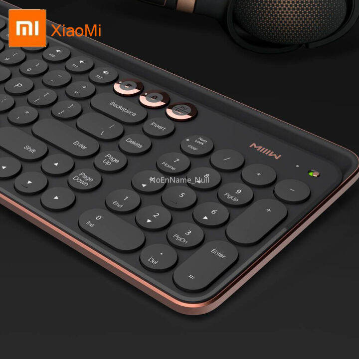 MIIIW Pc Gaming Mechanical Wireless Keyboard Bluetooth Kit Xiaomi Black ...