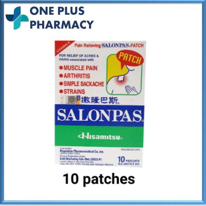 Hisamitsu Salonpas Patch 10's | Lazada