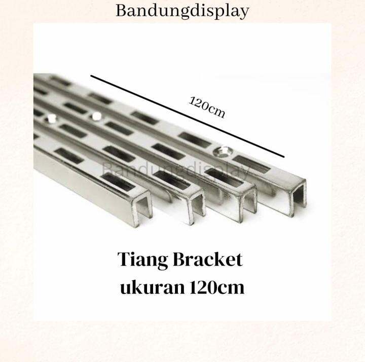 Tiang Breket Dinding 120 CM / Tiang Bracket Stainless Ukuran 120 CM ...
