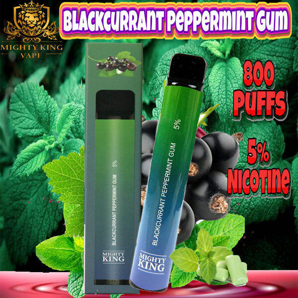 LEGIT MIGHTY KING Puff Plus smoke vaper full set (800 Puffs ...