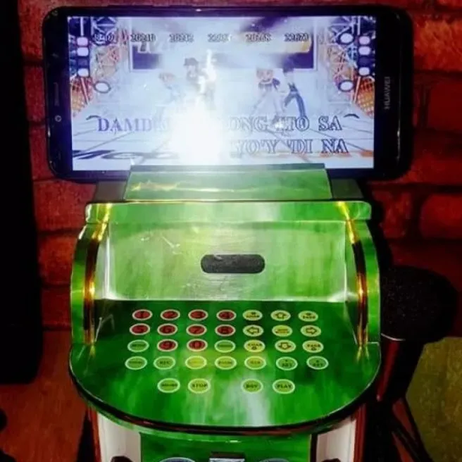 Mini videoke with Bluetooth speaker and microphone | Lazada PH