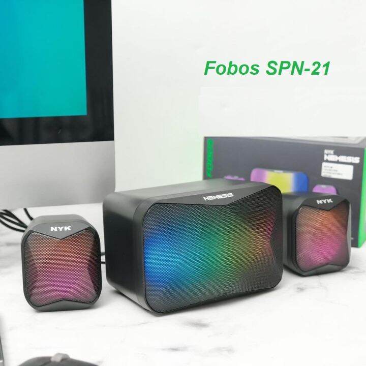 NYK Nemesis Speaker Gaming 2.1 RGB FOBOS SPN-21 | Lazada Indonesia
