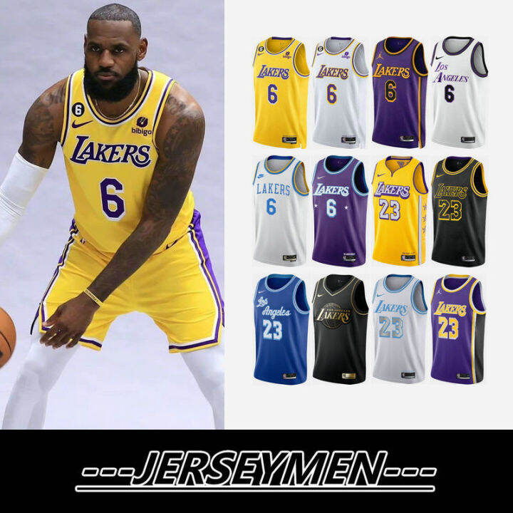 2022-23 New Original NBA Los Angeles Lakers Number 6 LeBronˉJames ...