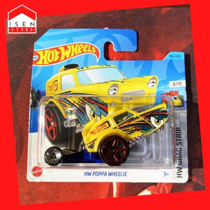 Hot Wheels - HW POPPA WHEELIE - HW DRAG STRIP 8/10, Toy Cars & Trucks ...