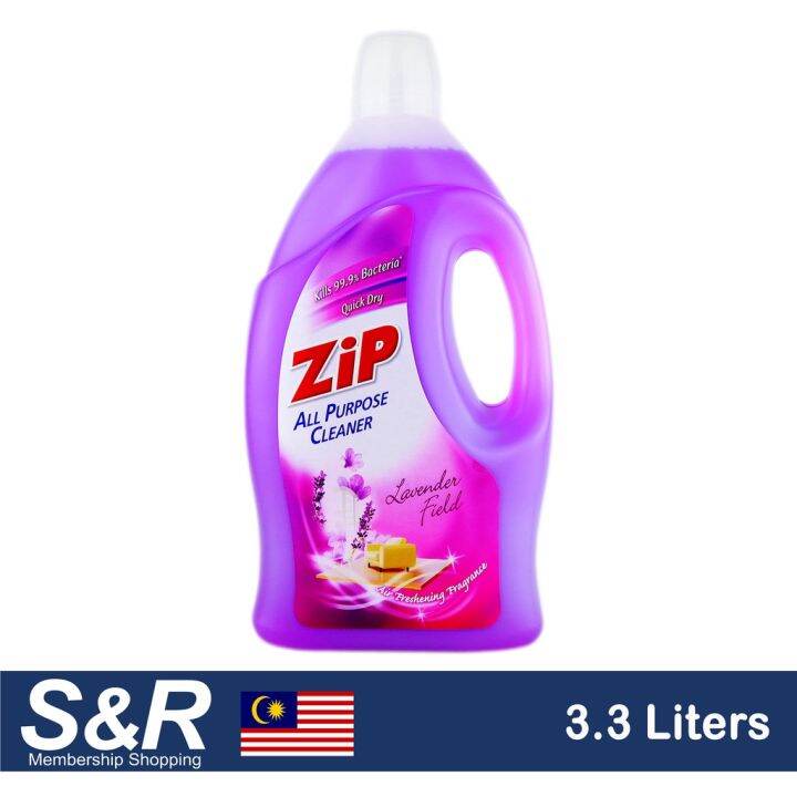 Agad na pagpapadala Zip All Purpose Cleaner Lavender 3.3L | Lazada PH