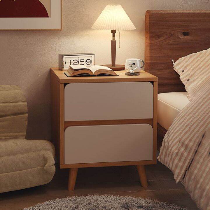 Bed Side Table Slim Bedside Table Drawer Side Table Bedroom Simple ...