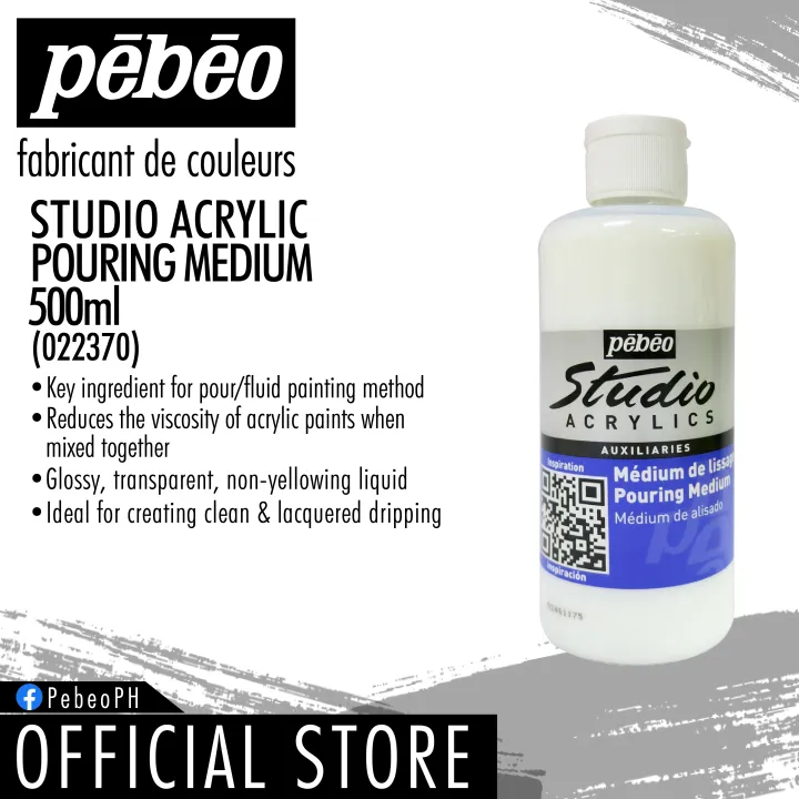 PEBEO Studio Acrylic Pouring Medium | 500 ml | 524561 | Lazada PH