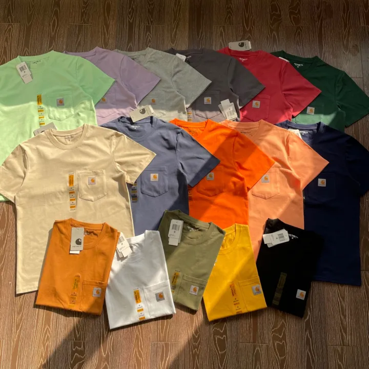 ۩ Carhartt K87 pocket based model of cotton short sleeve T-shirt ...
