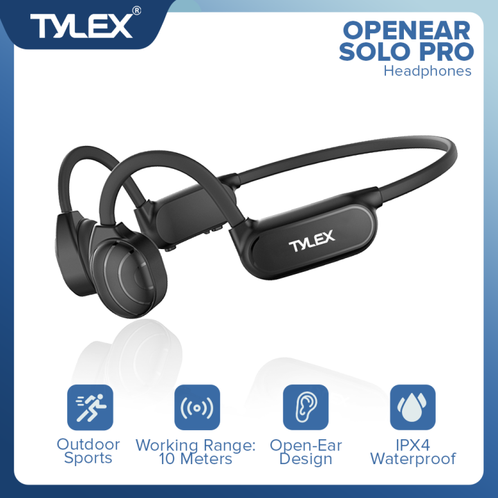 TYLEX OPENEAR Solo Pro AS10 Bone Conduction Bluetooth 5.0 Headphones ...