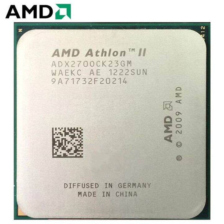 Amd Athlon Ii X2 270 Cpu Processor 65w 3.4ghz 938-pin Dual-core Cpu ...