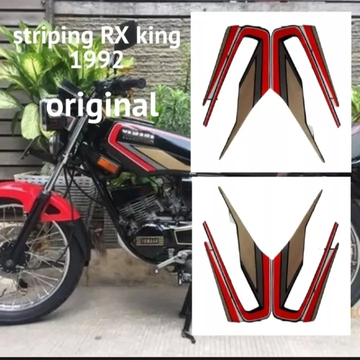 Striping Yamaha RX king 1992 Stiker Body Standar | Lazada Indonesia