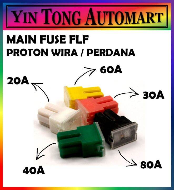 Proton Wira / Perdana Main Fuse FLF (1pc) | Lazada