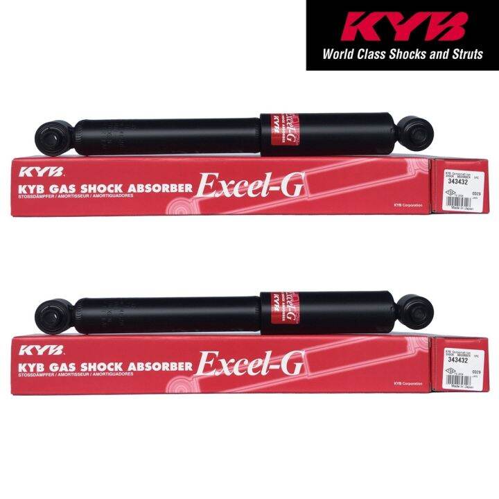 KYB KAYABA Excel-G Shock Absorber Rear for Hyundai Eon 0.8 Atos 2012 - 2017 Set of 2 (343432 ...