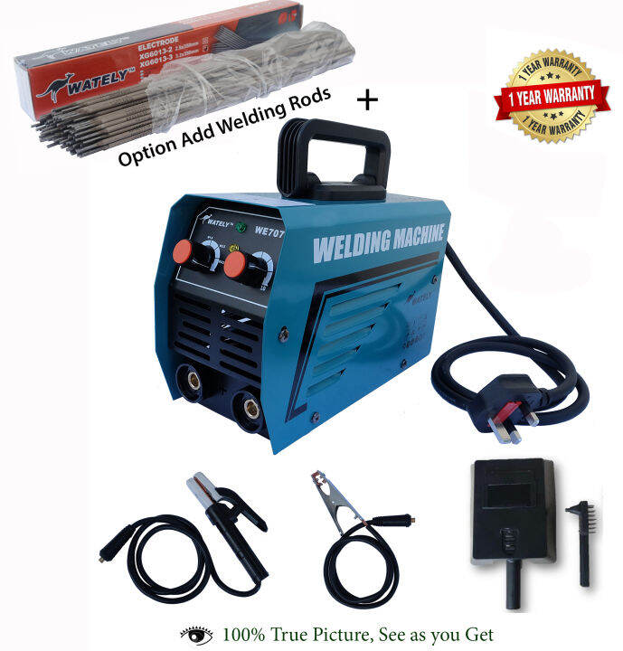 Wately 140A Portable Welding Machine with Rod Size Selector Suitable 1. ...