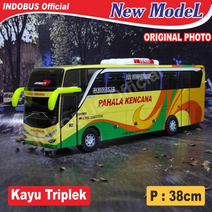 Miniatur Bus Bis Pahala Kencana Kuning SHD | Lazada Indonesia