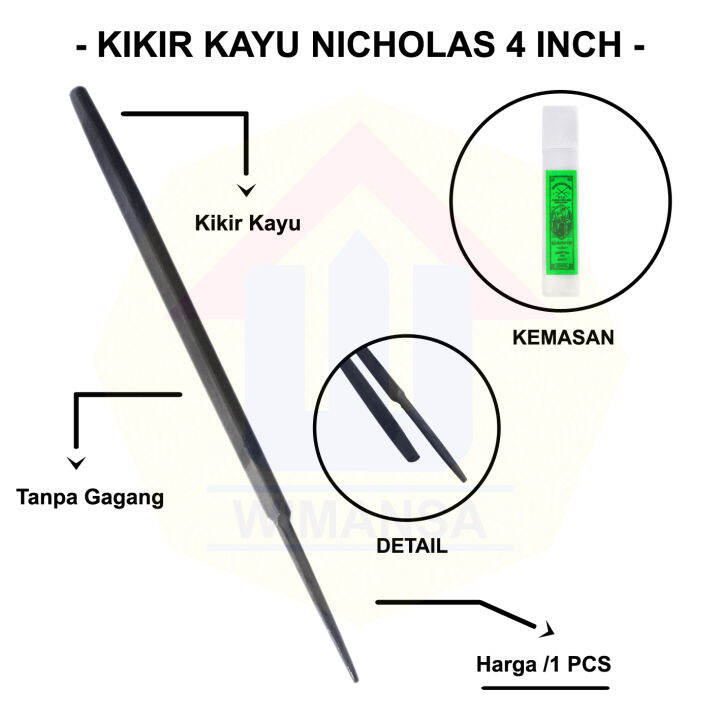 KIKIR KAYU NICHOLAS 4 INCH - KIKIR KAYU | Lazada Indonesia