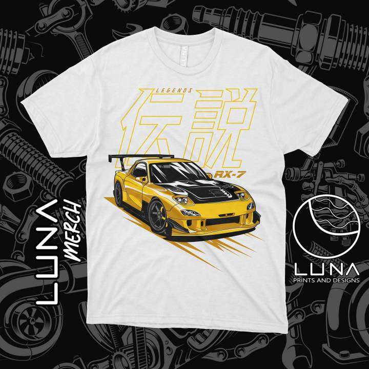 Mazda RX 7 Rotary Legend ( Mazda RX7 ) Car Shirt Collection - The Luna ...