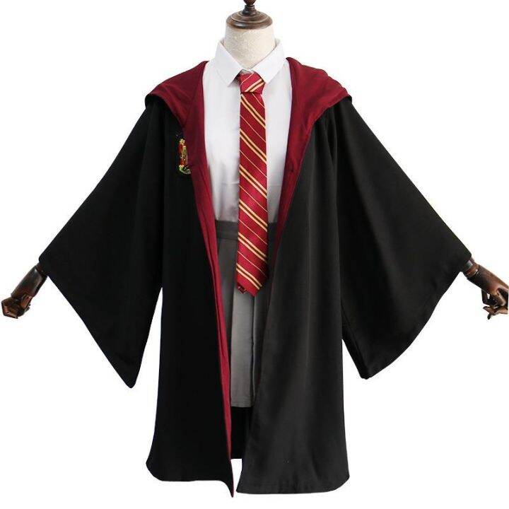 Harry potter magic robe cosplay uniform cloak courtyard clothing ...