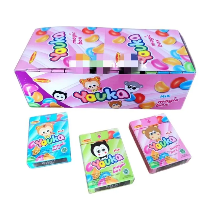 PROMO !!! TERBARU PERMEN YOUKA MAGIC BOX ISI 30pcs X 10GR #candy #sweet ...