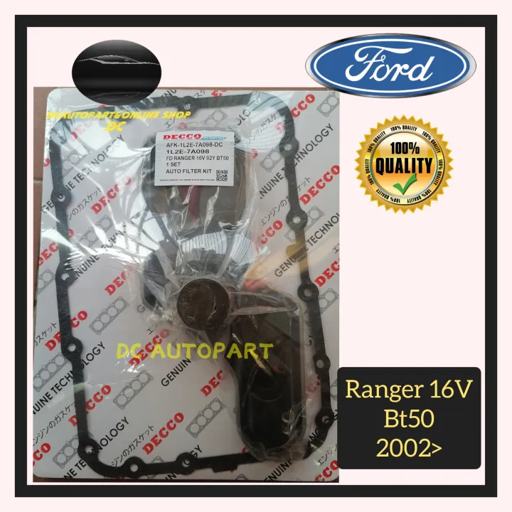 FORD RANGER 16V BT50 WE AUTO TRASMISSION FILTER KIT SET GEAR BOX FILTER ...