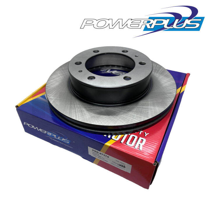 Powerplus Brake Disc Rotor Front for Toyota Fortuner, Hi-Lux 4x4 2005 ...