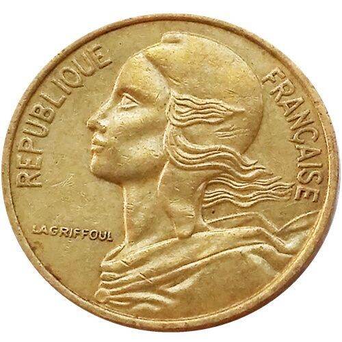 [Fidelity]French 20-cent old coin real copper coin 20MM | Lazada PH