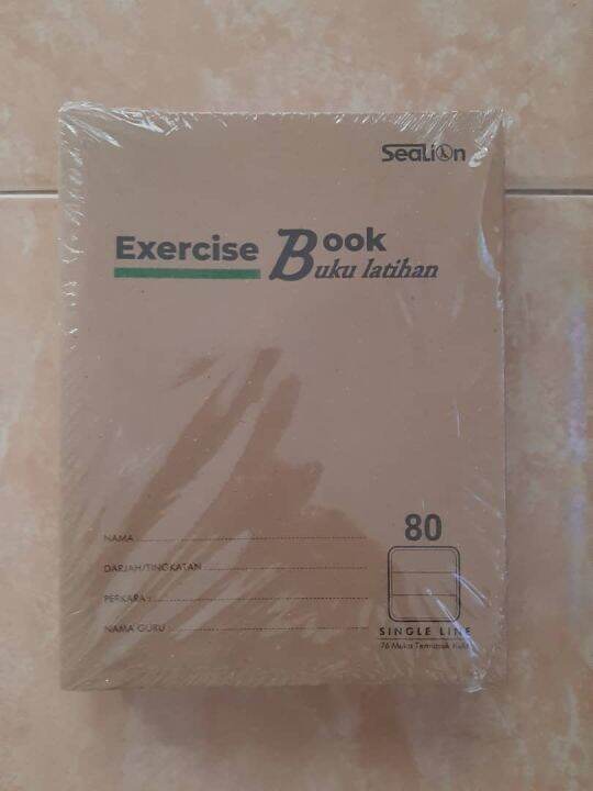 EXERCISE BOOK / BUKU LATIHAN (80's) - (10 books) | Lazada