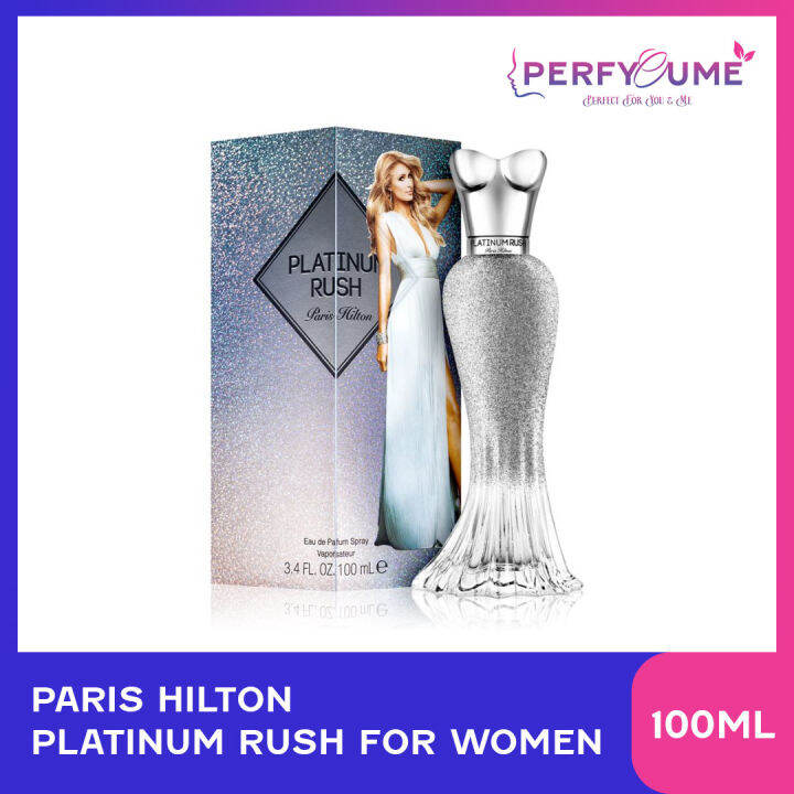 PARIS HILTON PLATINUM RUSH FOR WOMEN EDP 100ML | Lazada PH