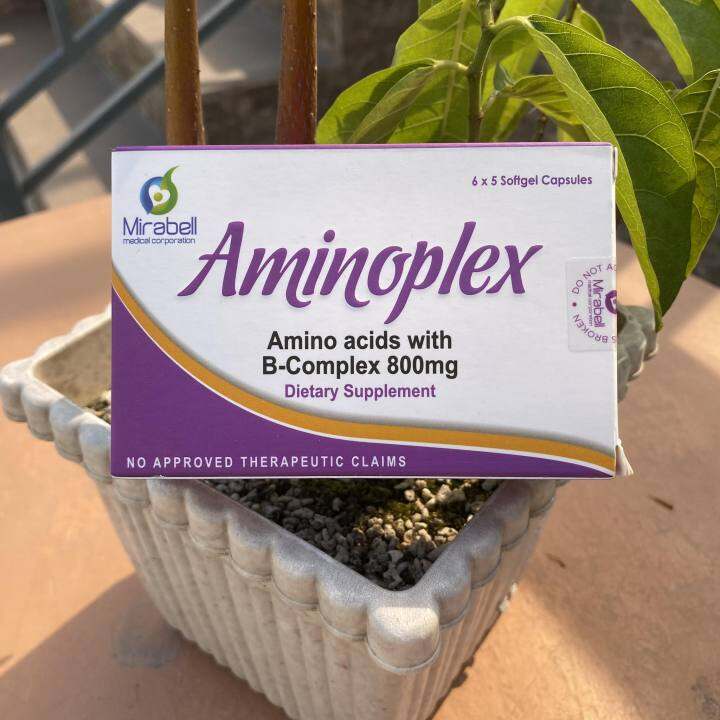 Mirabell Aminoplex Amino Acids with B-Complex 800mg | Lazada PH