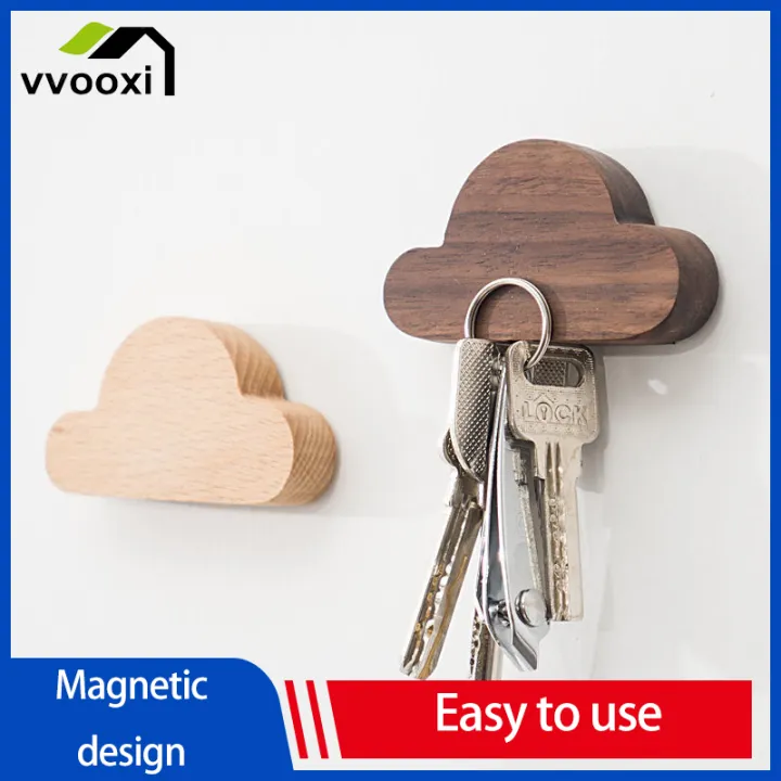 Magnetic Key Holder,Cute Cloud Key Hanger Organizer, Novel Keychain ...
