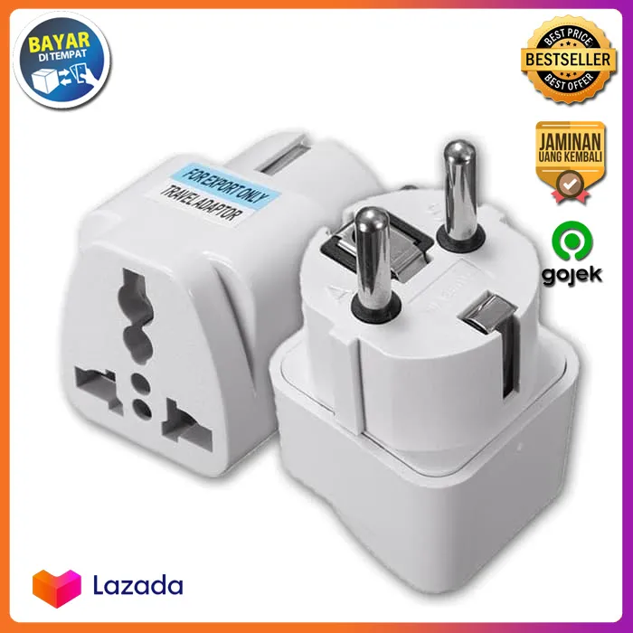Over Steker Adaptor 3 Lubang Ke 2 Kaki Universal UK - US - AU Travel ... Over Steker Adaptor 3 Lubang Ke 2 Kaki Universal UK - US - AU Travel ...