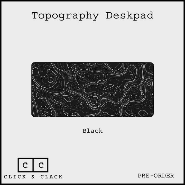 [READY STOCK] Topography Deskmat (900mm x 400mm x 4mm) Mouse Pad ...