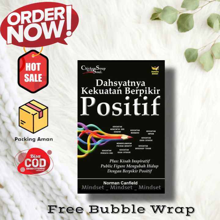 Buku Dahsyatnya Kekuatan Berpikir Positif penulis Norman Confield | Lazada Indonesia
