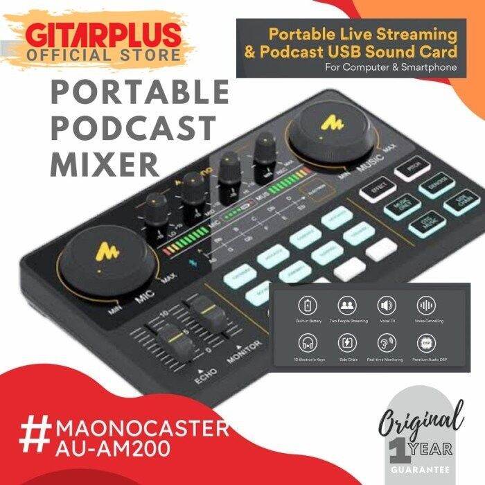 MAONOCASTER LITE AU-AM200 PORTABLE PODCAST CONSOLE | Lazada Indonesia