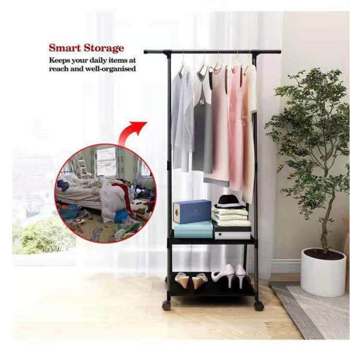 GLM SALE Multifunction Triangle Coat Rack Bedroom Multi-function ...
