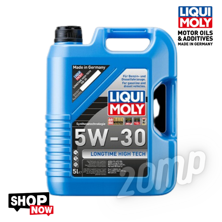 Liqui Moly Long Time High Tech 5W-30 5L – Oli Mobil 9506 German ...