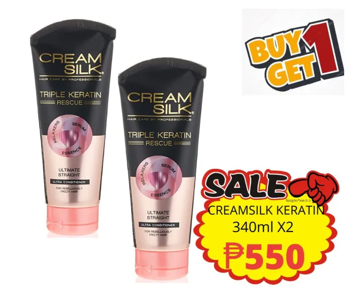 SALE! BUY1 TAKE1 CREAMSILK KERATIN PINK 340ml | Lazada PH
