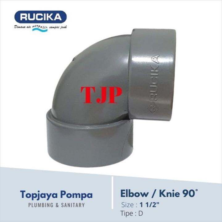 KNIE PVC D RUCIKA 1 1/2" | Lazada Indonesia