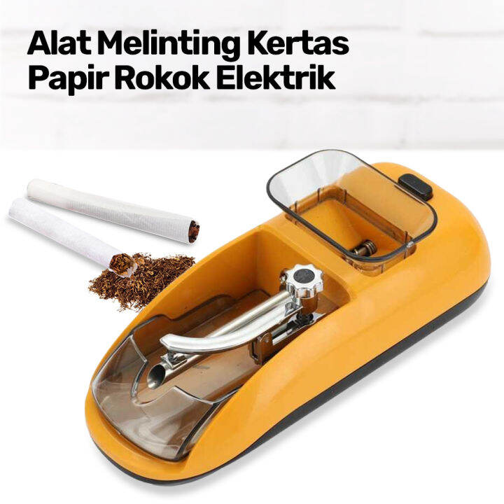 [lintingan tembakau] Alat Linting Rokok Otomatis Electric Roller 7.5 x ...