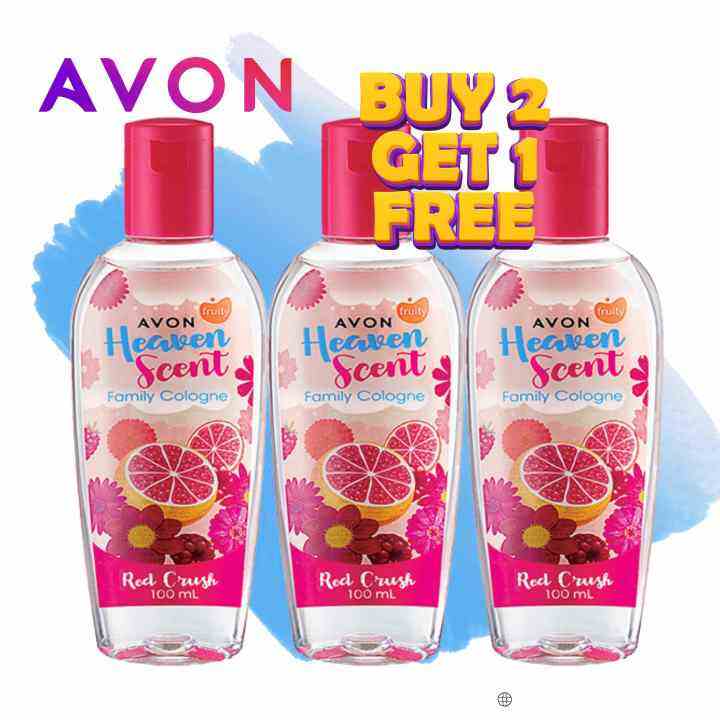 Avon Heaven Scent Splash Cologne Red Crush Super Sale Buy 2 Get 1 | Lazada PH