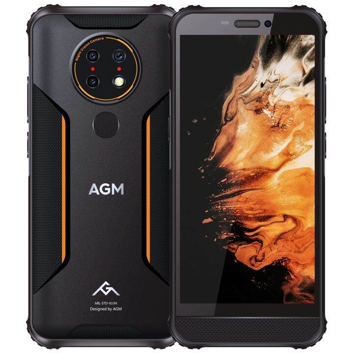 AGM H3 RU Version Rugged Phone, Night Vision Camera, 4GB+64GB, Triple ...