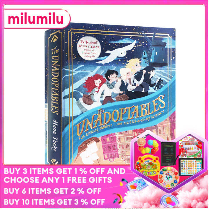 milu Original English The Unadoptables Young Adult Fiction Adventure ...