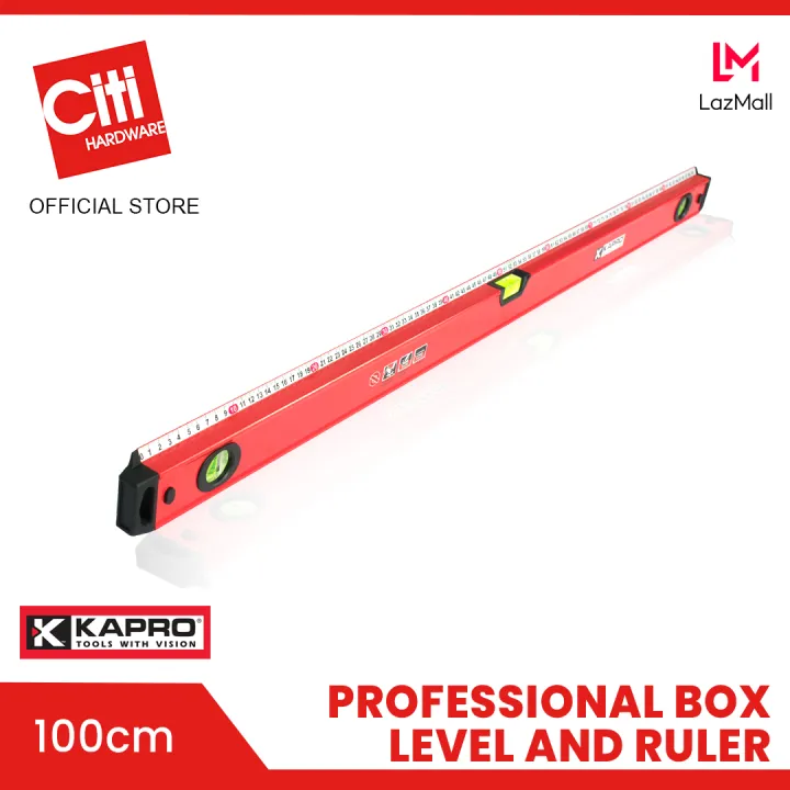 KAPRO PROFESSIONAL BOX LEVEL AND RULER Series | Lazada PH