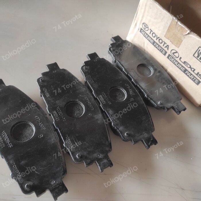 Brake Pad Kanvas Rem Depan Innova Reborn Original Toyota | Lazada Indonesia