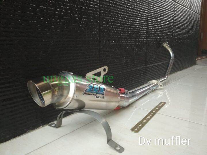 KNALPOT RACING DOS MUFFLER SATRIA 150 FU | PNP SATRIA 150 FU | HARGA ...