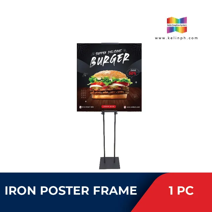 KGS Aluminum Iron Poster Display Stand/ Advertising Stand Frame/ Board ...