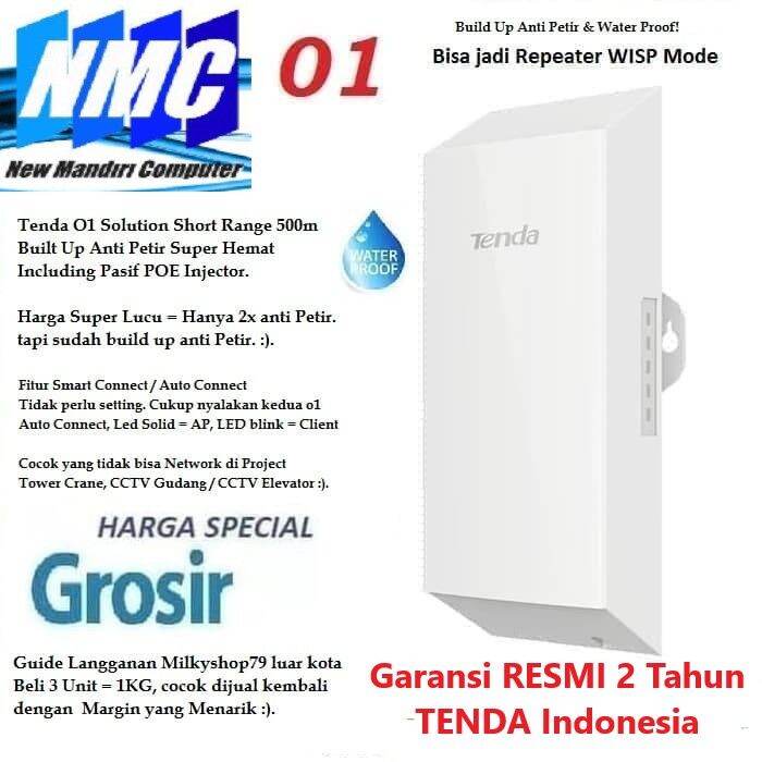 TENDA O1 500m Outdoor Point To Point CPE - TENDA 01 Wireless Router ...