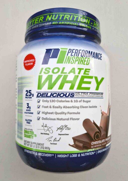 Isolate Whey Protein Powder by Performance Inspired Nutrition ...