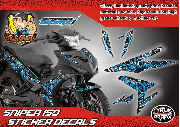 Sniper 150 Sticker Decals | Lazada PH