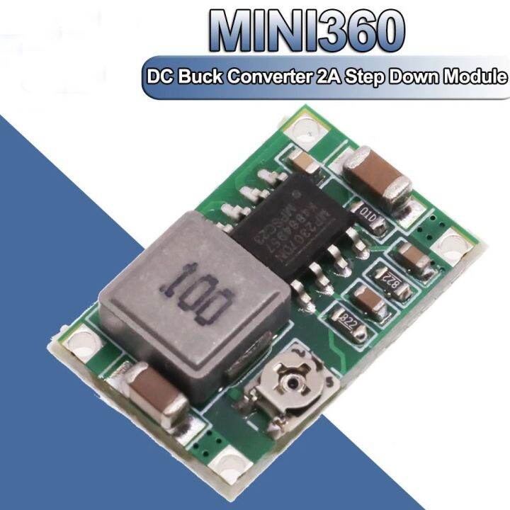 UNQCSA 5Pcs Durable DC Step Down USB Output DC-DC Module Power Supply ...